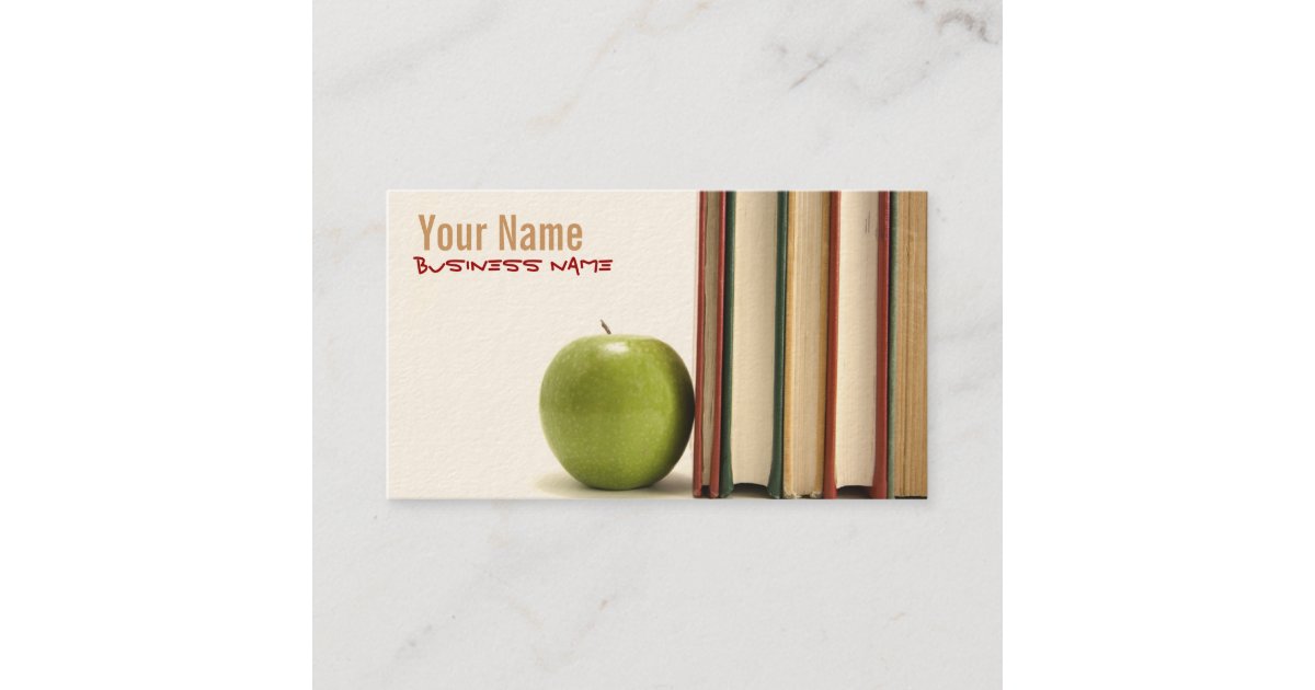 Teacher or Professor Business Cards | Zazzle