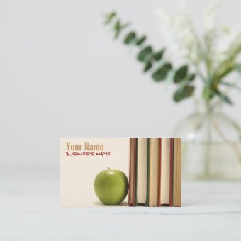 Teacher or Professor Business Cards | Zazzle