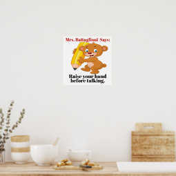 Teacher Poster | Zazzle