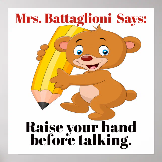 Teacher Poster | Zazzle