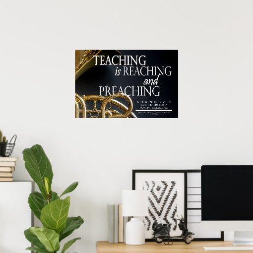 Teacher Posters - Inspirational Teacher | Zazzle