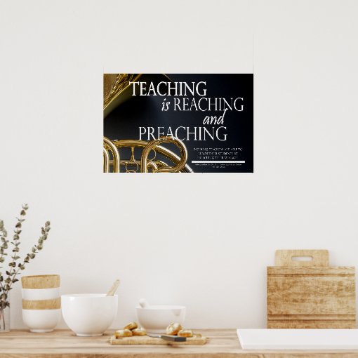 Teacher Posters - Inspirational Teacher | Zazzle