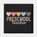 Teacher Preschool Back to School Magnet | Zazzle