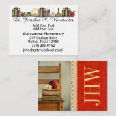 Teacher / Principal Business Card | Zazzle