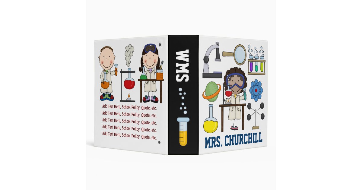 Teacher / Principal School Binder Revised | Zazzle