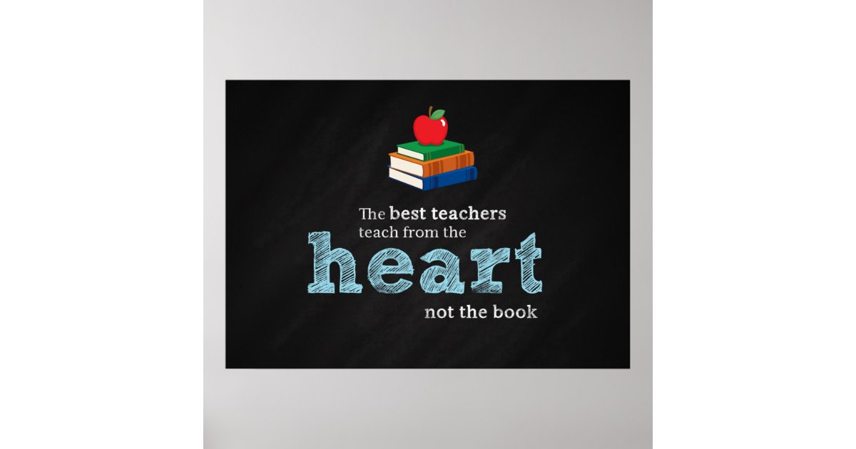 Teacher quote poster | Zazzle