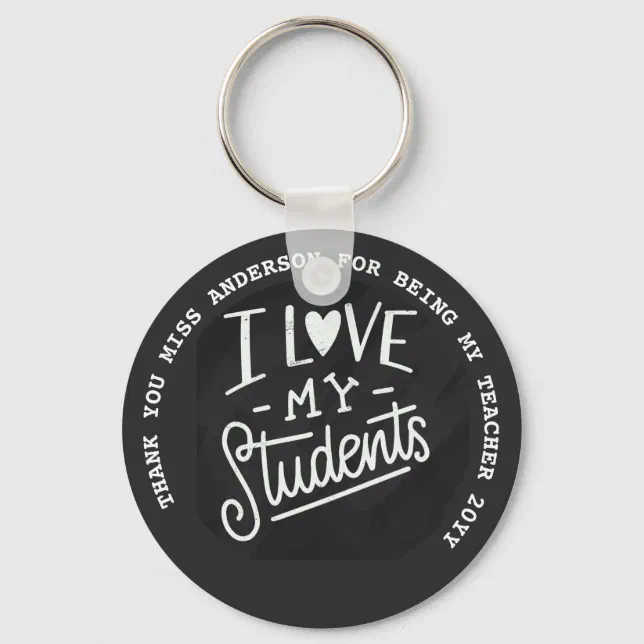 Teacher Quotes Appreciation Retirement Farewell Keychain | Zazzle