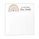 Teacher Rainbow Pencil "A Note From" Notepad | Zazzle