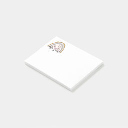 teacher rainbow retirement post-it notes | Zazzle