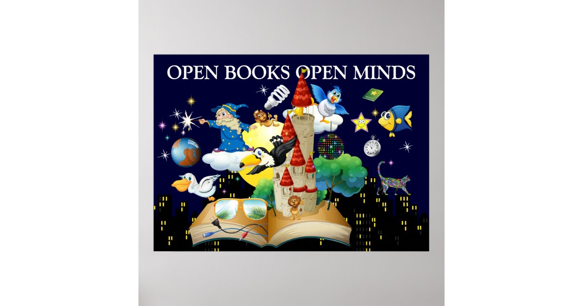 Teacher Reading - Literacy Poster 3 | Zazzle