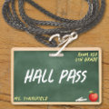Teacher Student Bathroom Hall Pass Chalkboard Badge | Zazzle