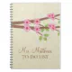 Teacher To Do List Notebook - Cherry Blossoms | Zazzle