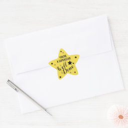 Teacher | Well Done You're a Superstar Star Sticker | Zazzle