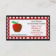 Teachers Apple Business Card | Zazzle