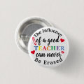 Teacher's Appreciation Memorial Button Pin | Zazzle