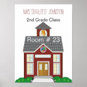 Teacher's Classroom Door Poster | Zazzle