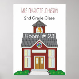 Teacher's Classroom Door Poster | Zazzle