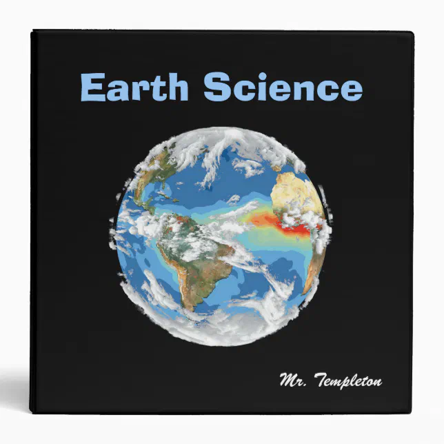Teacher's Earth Science Binder | Zazzle