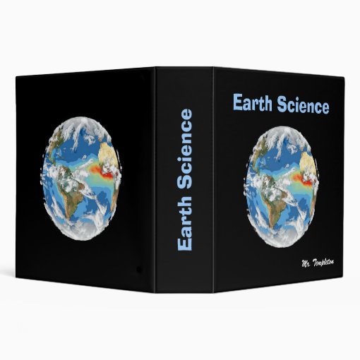 Teacher's Earth Science Binder | Zazzle