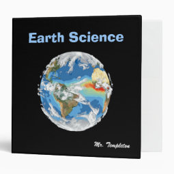 Teacher's Earth Science Binder | Zazzle