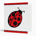 Teacher's Ladybug School Lesson Plan Binder Gift | Zazzle