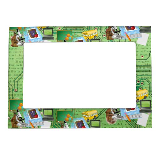 Teachers' Math & Science Magnetic Frame | Zazzle