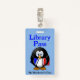 Teachers School Library Hall Pass Badge | Zazzle