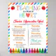 Teaching is a work of heart teacher appreciation poster | Zazzle