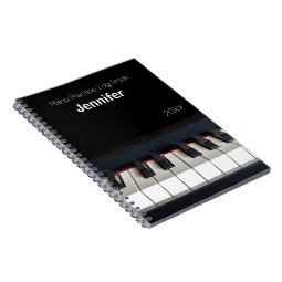 Teaching Piano, Piano Practice Log Book | Zazzle