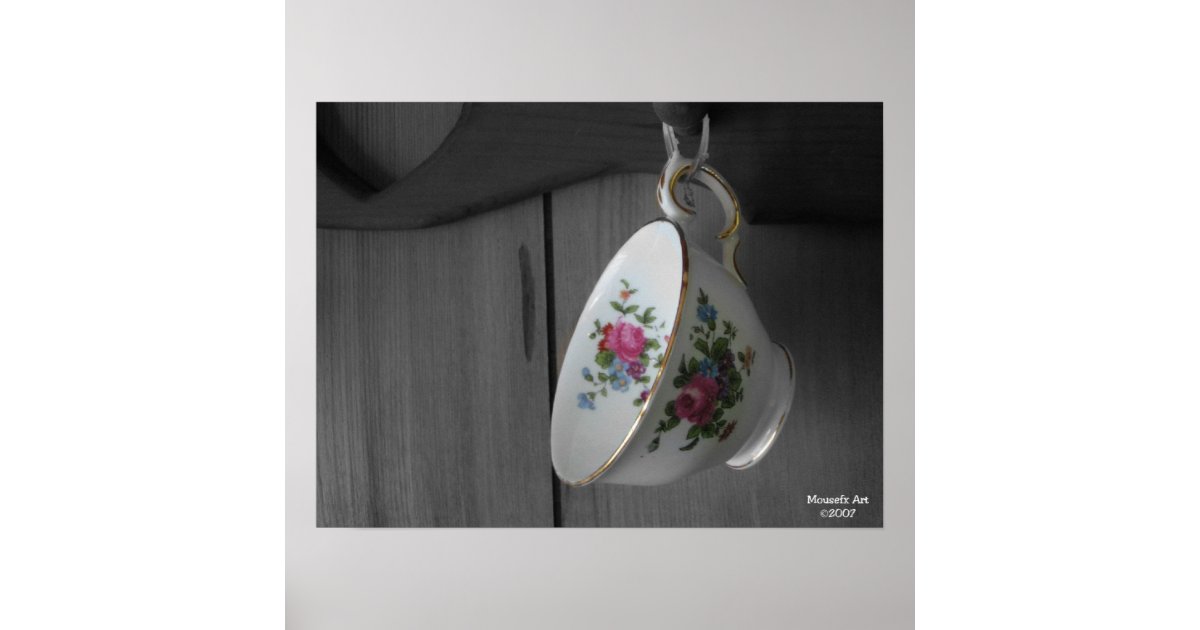 Teacup Poster | Zazzle