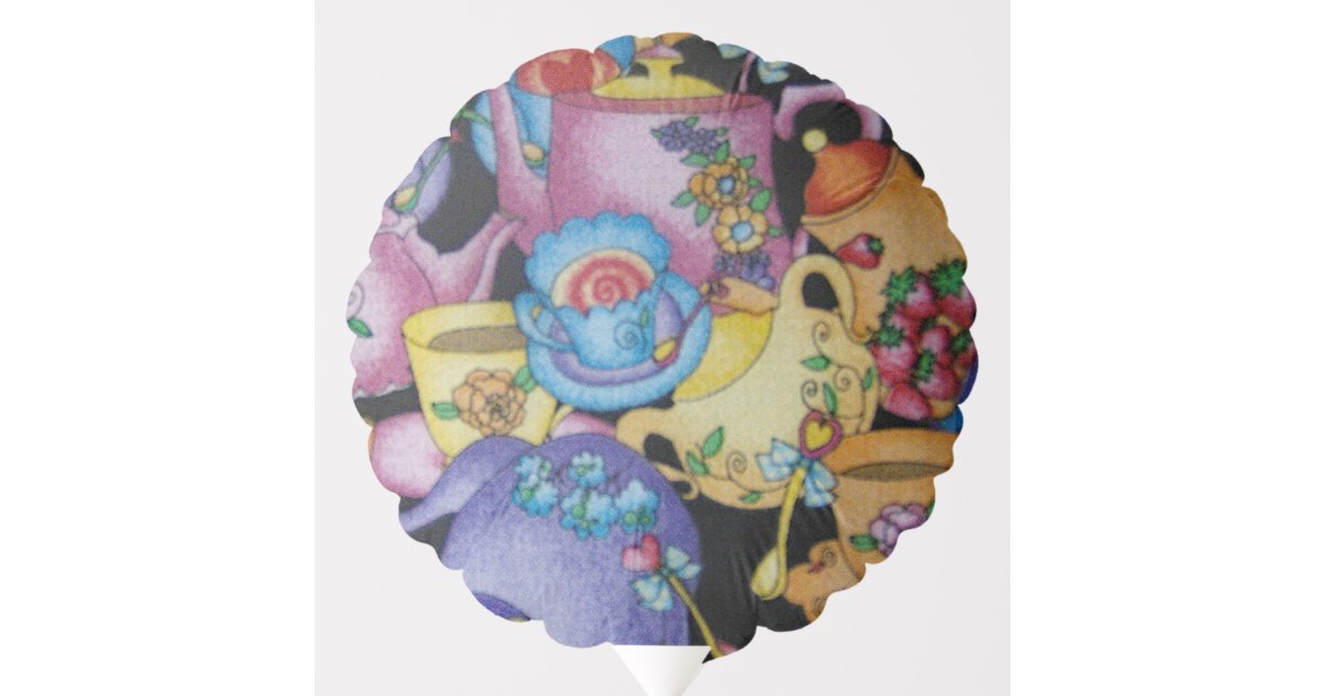 Teacups and Teapots Balloon | Zazzle