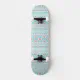 Teal and Pink Aztec Tribal Pattern Skateboard Deck | Zazzle