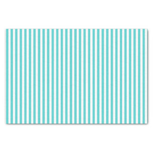 Blue And White Stripes Craft Tissue Paper | Zazzle
