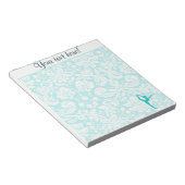 Teal Ballet Notepad | Zazzle