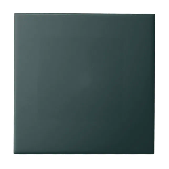 Teal Cascades Square Kitchen and Bathroom Ceramic Tile | Zazzle