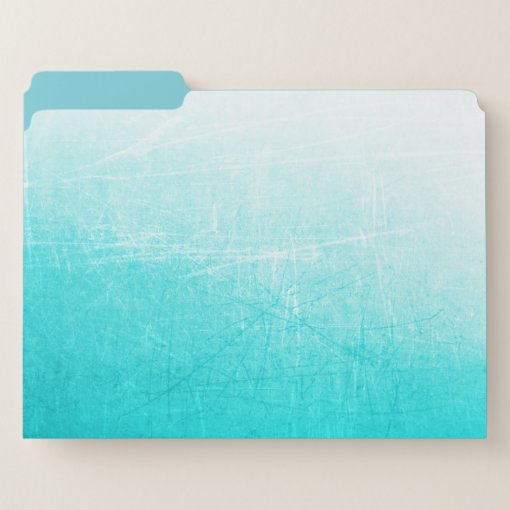 Teal Collection File Folders | Zazzle
