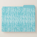 Teal Collection File Folders | Zazzle