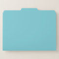 Teal Collection File Folders | Zazzle