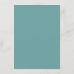 Teal & Gray Elegant Wedding Details Enclosure Card | Zazzle