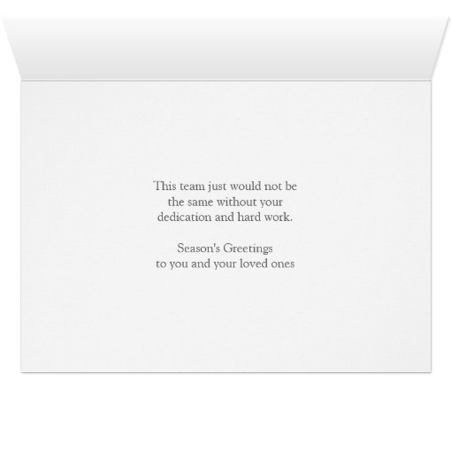 Teal Grey Chevron Employee Season's Greetings Card | Zazzle