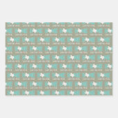 Teal Home, Sweet New Home - Texas Wrapping Paper Sheets | Zazzle