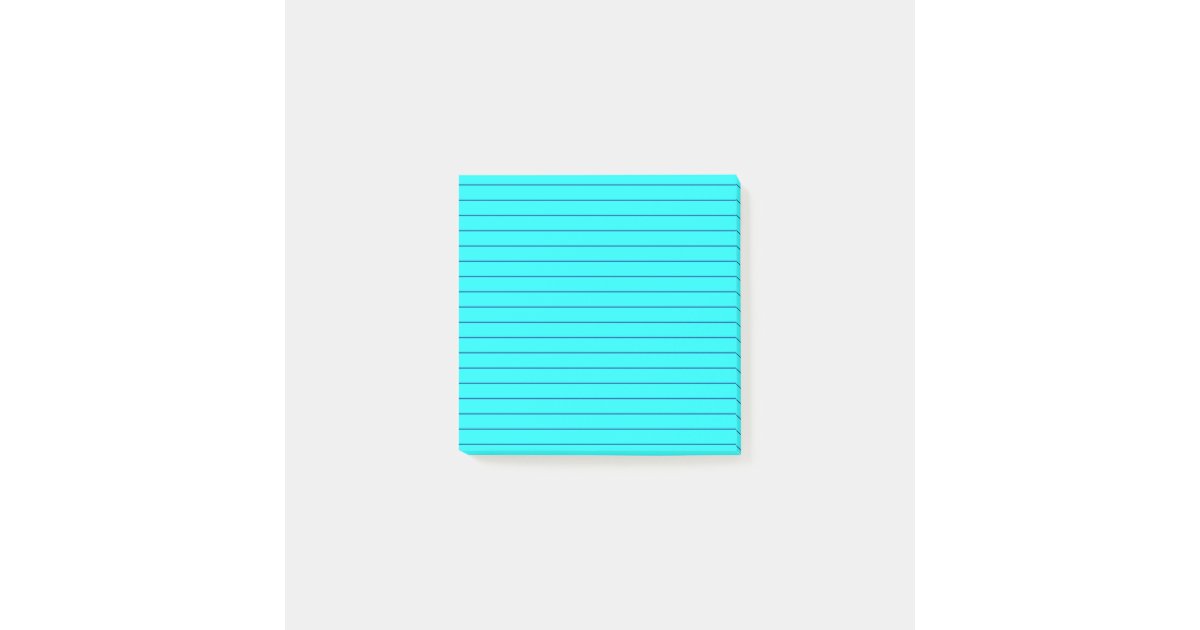 Teal Post-it Notes | Zazzle