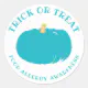 Teal Pumpkin Food Allergy Awareness Halloween Classic Round Sticker ...