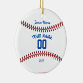 Team Baseball Sport Ceramic Ornament | Zazzle