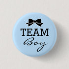 Team Boy Blue Baby Shower Pinback Button | Zazzle.com