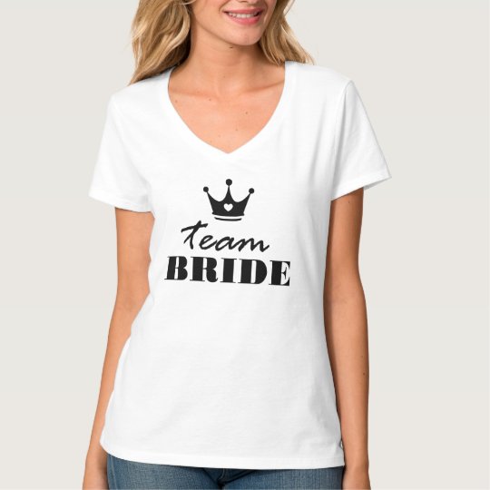 Team Bride T-Shirt | Zazzle.com