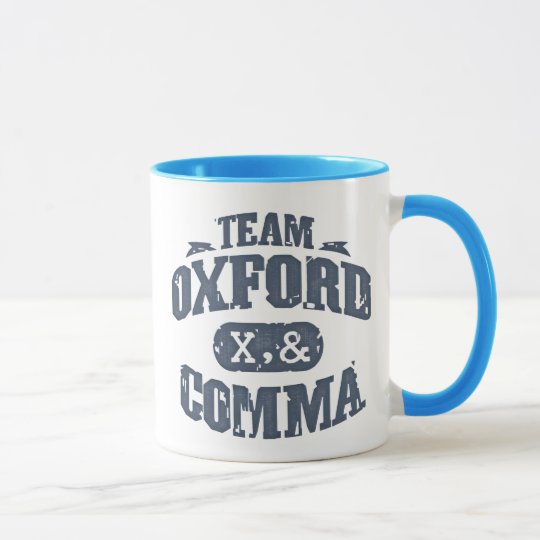 Team Comma Mug | Zazzle.com