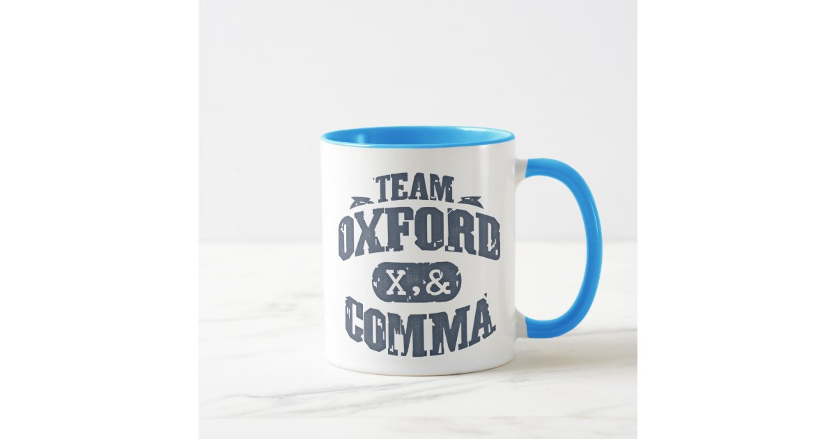 Team Comma Mug | Zazzle.com