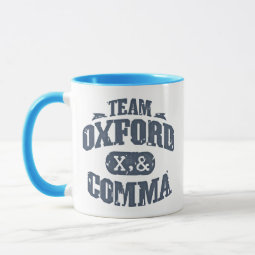 Team Comma Mug | Zazzle