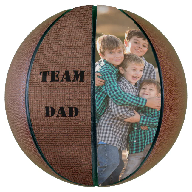 Team Dad For Father's Day Basketball | Zazzle